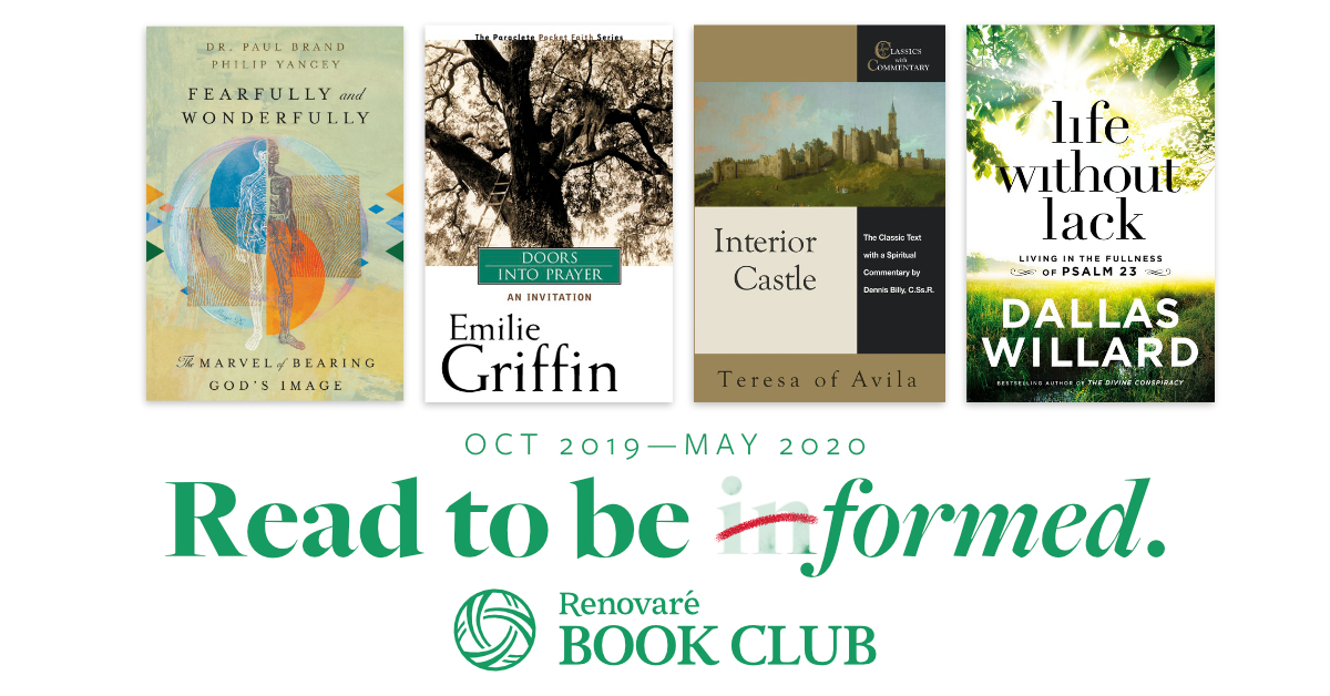 Renovaré | 2019-20 Renovaré Book Club Resources