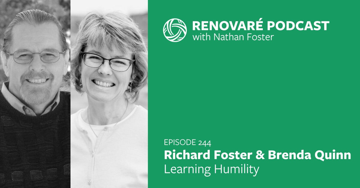 Podcast: Richard Foster and Brenda Quinn — Learning… | Renovaré